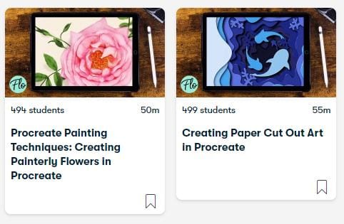 Colorful Houses in Procreate | Skillshare Student Project