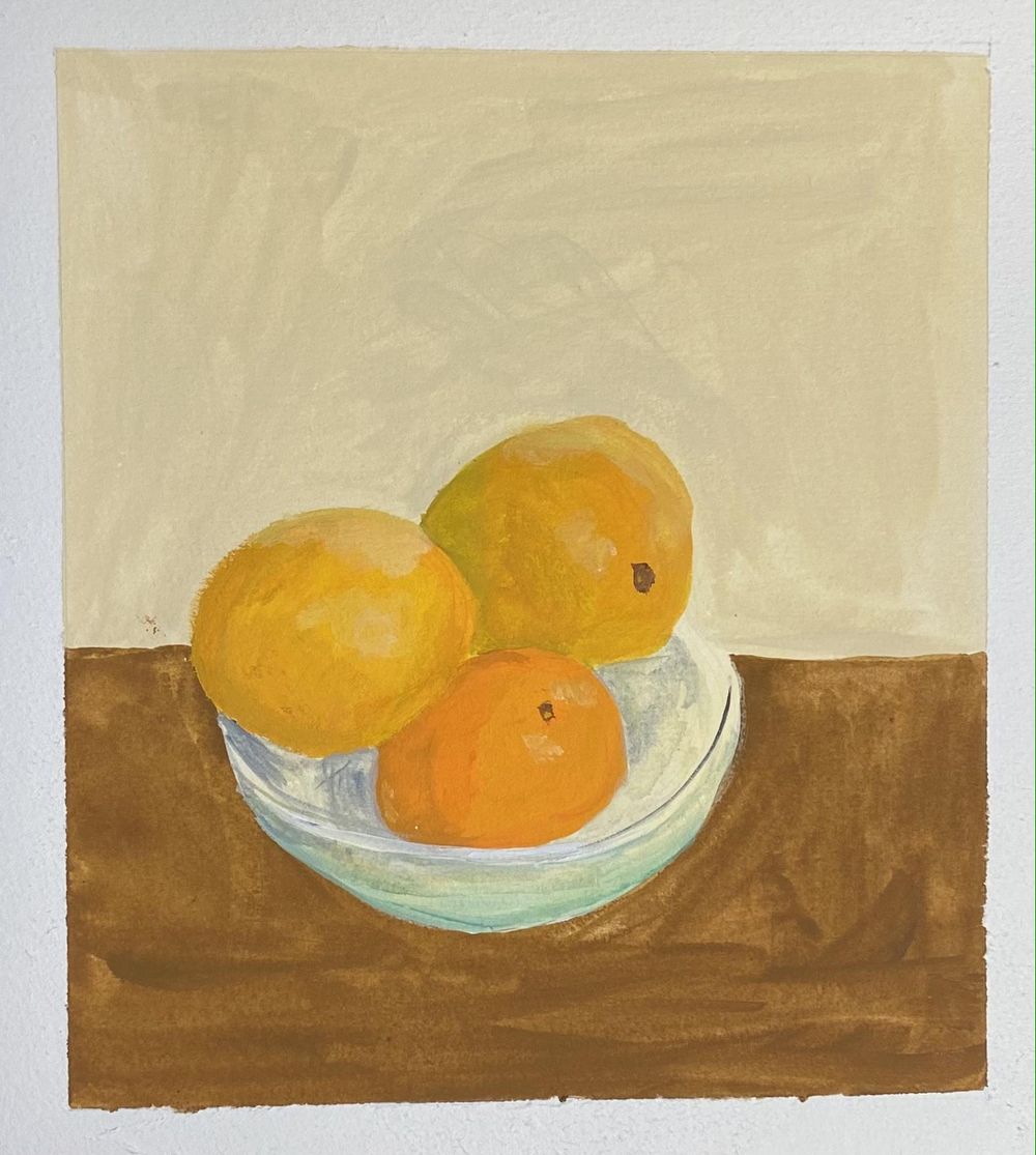 Exploring Gouache Still Life | Skillshare Student Project