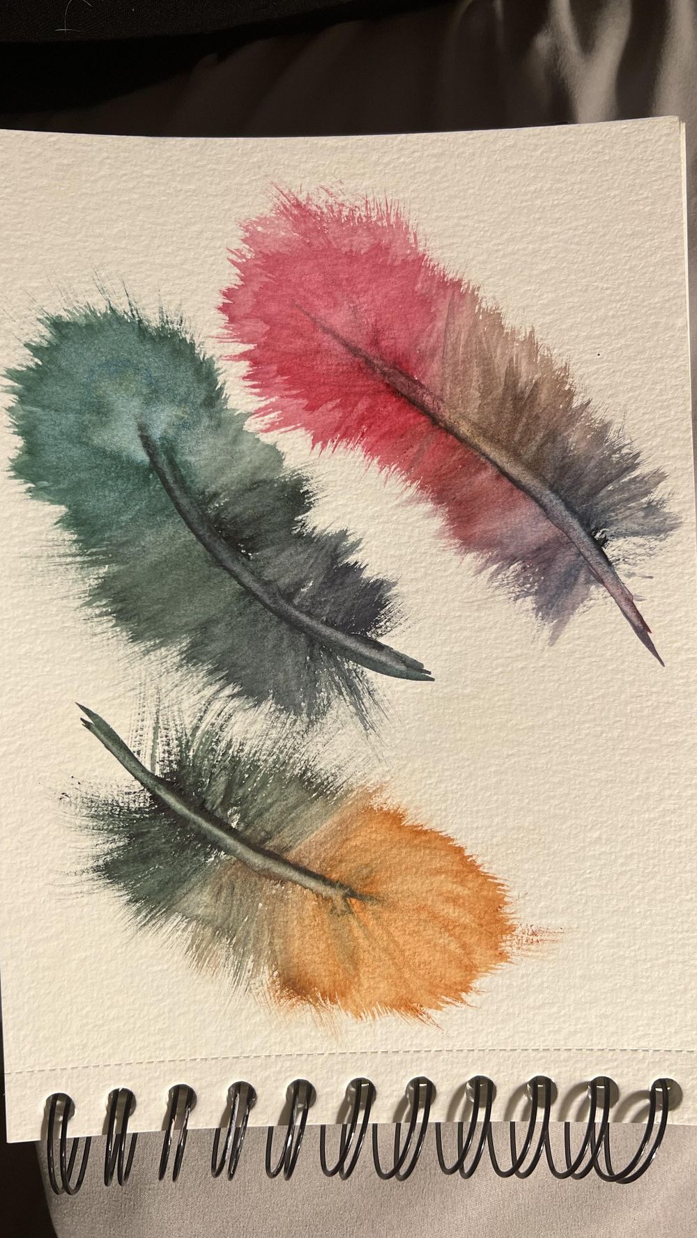 Feather practice | Skillshare Student Project