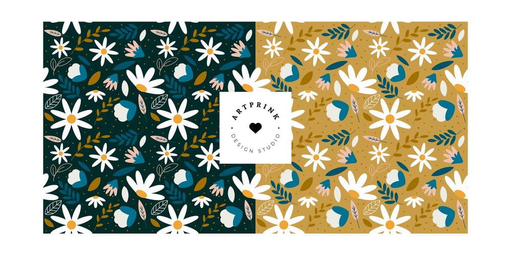 Daisy Pattern | Skillshare Student Project