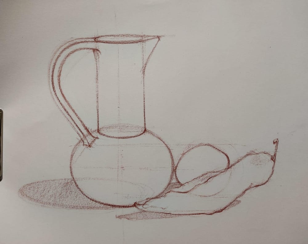 Drawing with Compelling Contours & Forshortening | Skillshare Student ...