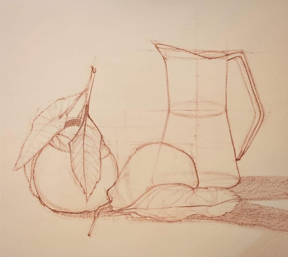 Drawing with Compelling Contours & Forshortening | Skillshare Student ...