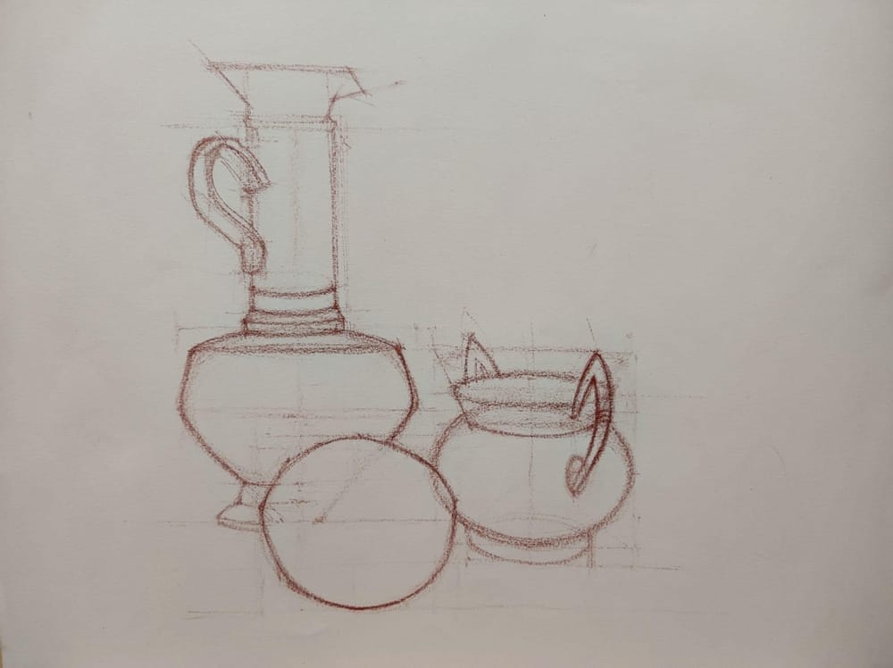 Drawing with Compelling Contours & Forshortening | Skillshare Student ...