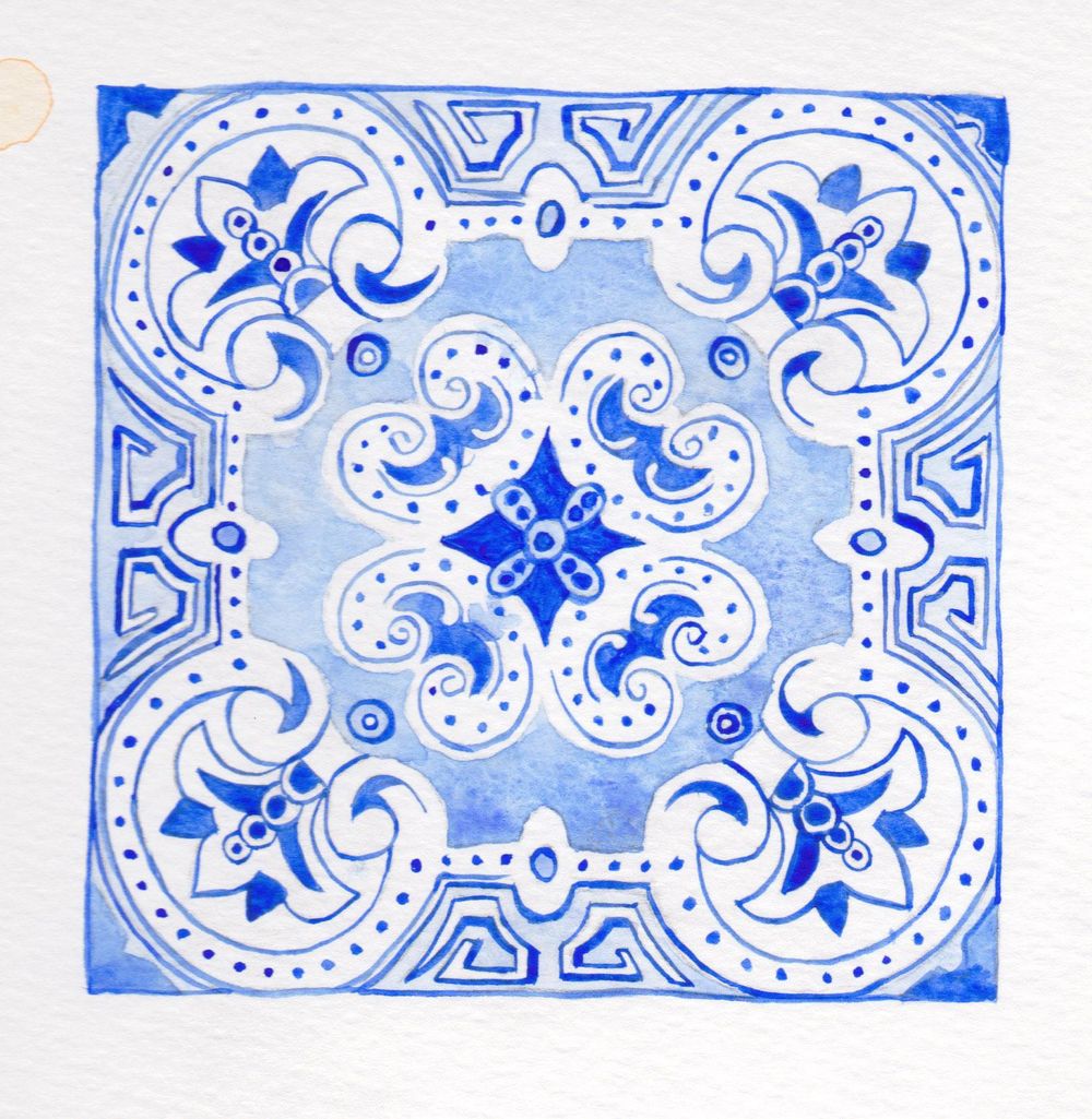 Watercolor experiment | Skillshare Student Project