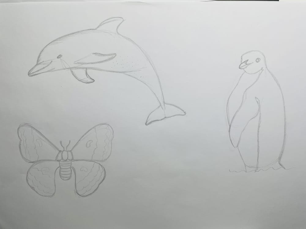 How to draw anything with basic shapes | Skillshare Student Project