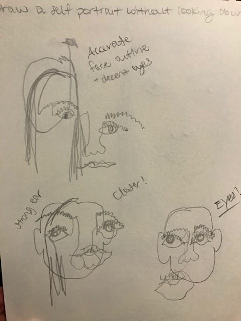 Self Portrait Exercises | Skillshare Student Project