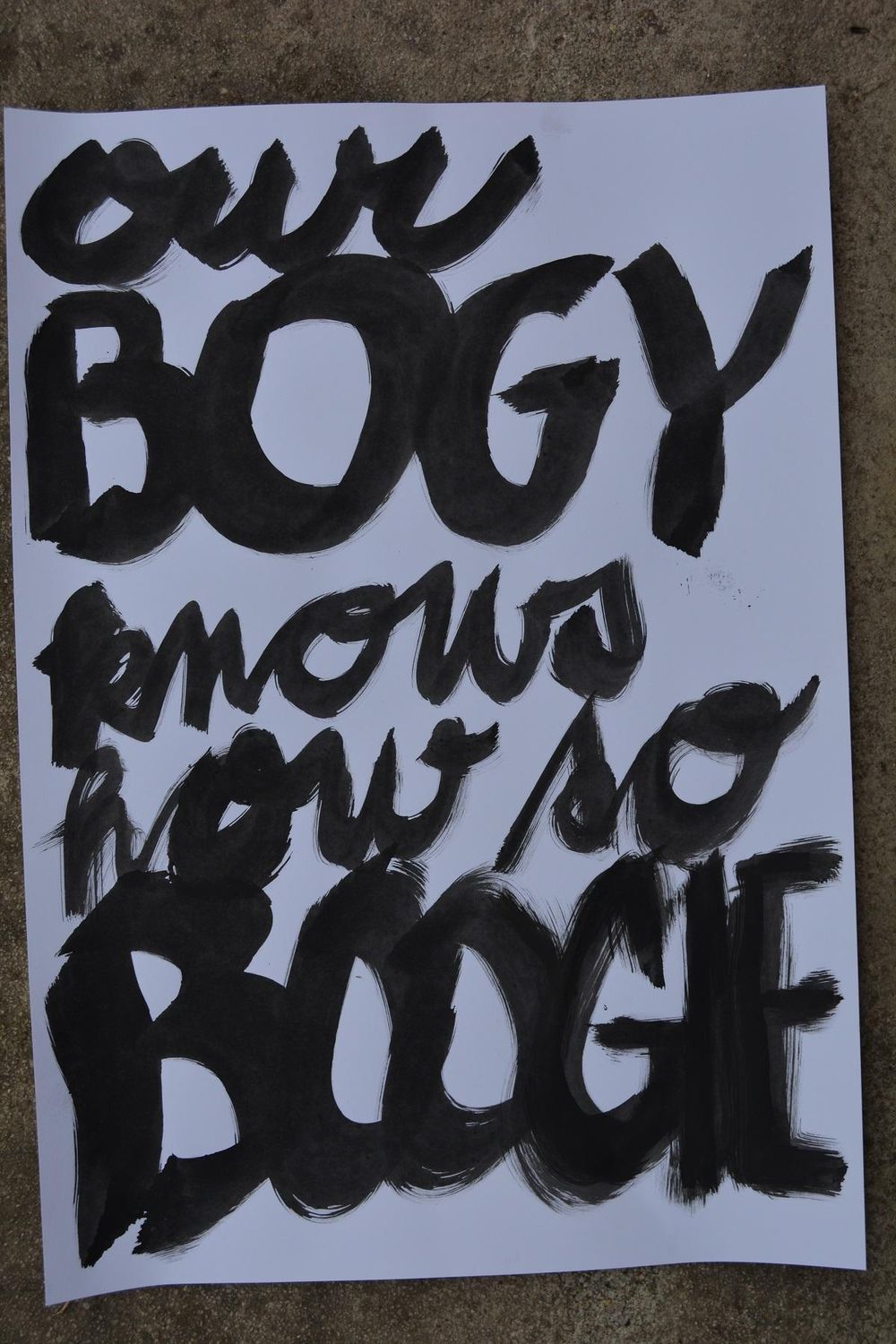 Our bogy knows how to boogie. | Skillshare Student Project