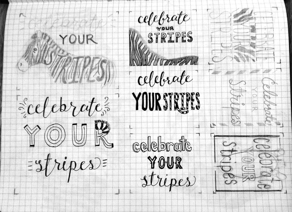 Celebrate your stripes | Skillshare Student Project