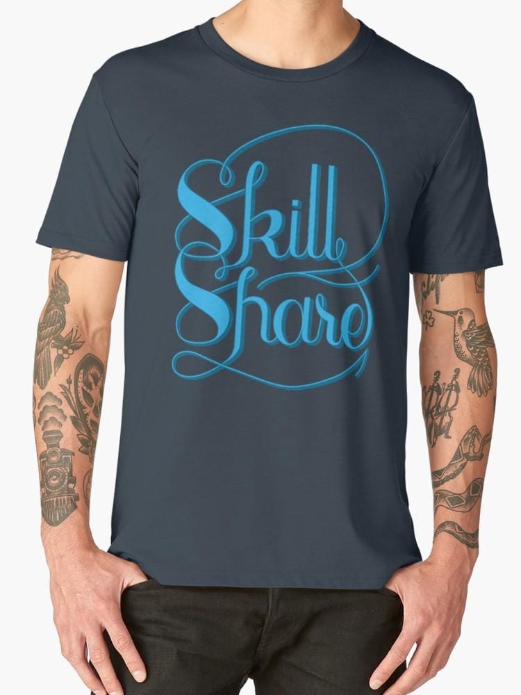 Skillshare's First Ever Swag Design | Skillshare Student Project