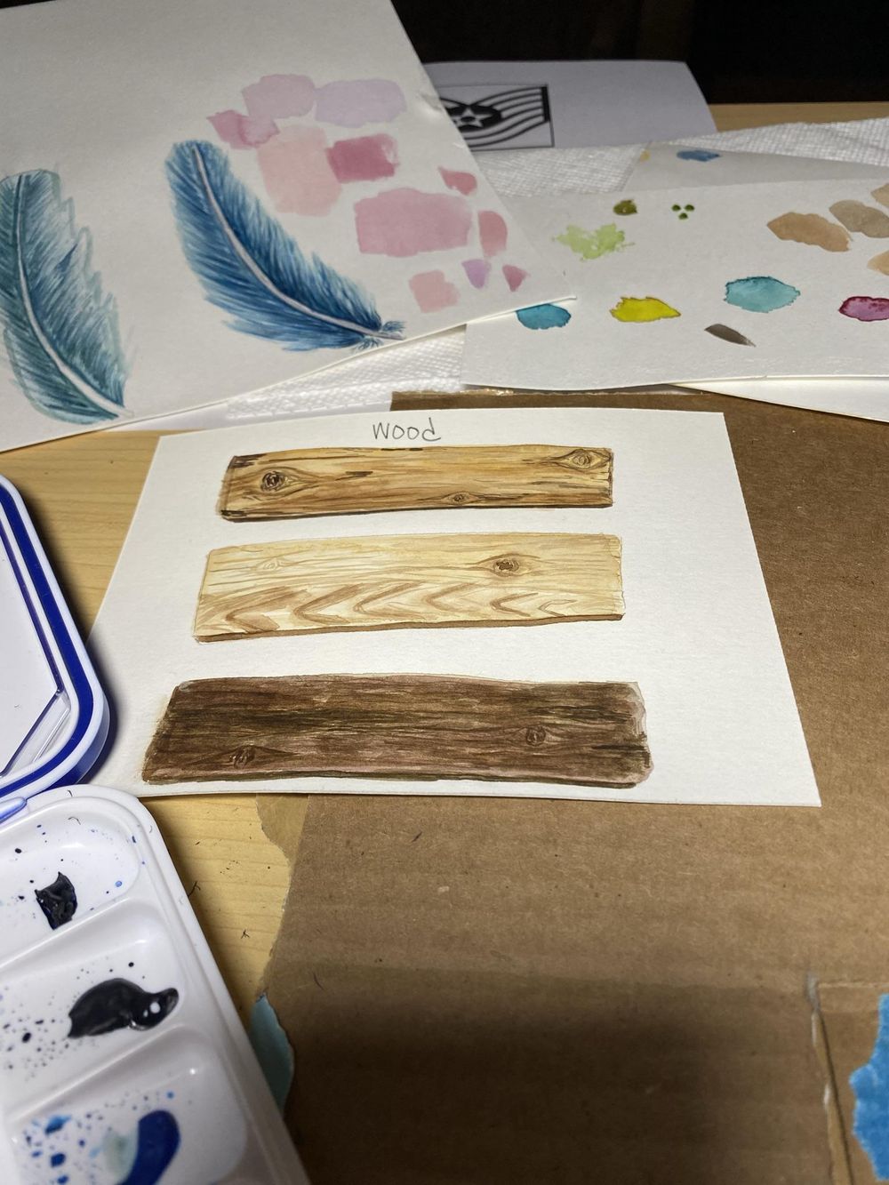 Exploring wood grain | Skillshare Student Project