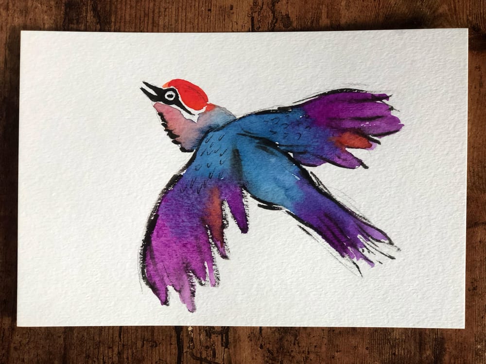 Watercolor and charcoal special effects | Skillshare Student Project