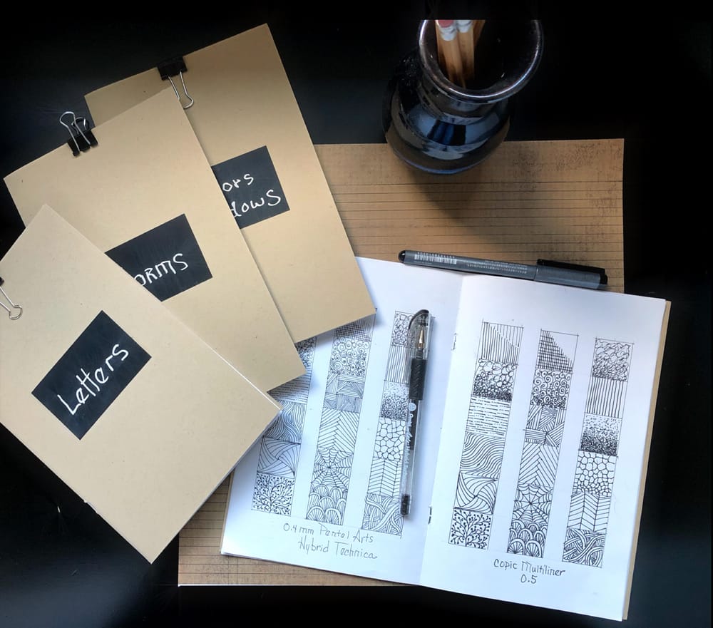 Small sketch books | Skillshare Student Project