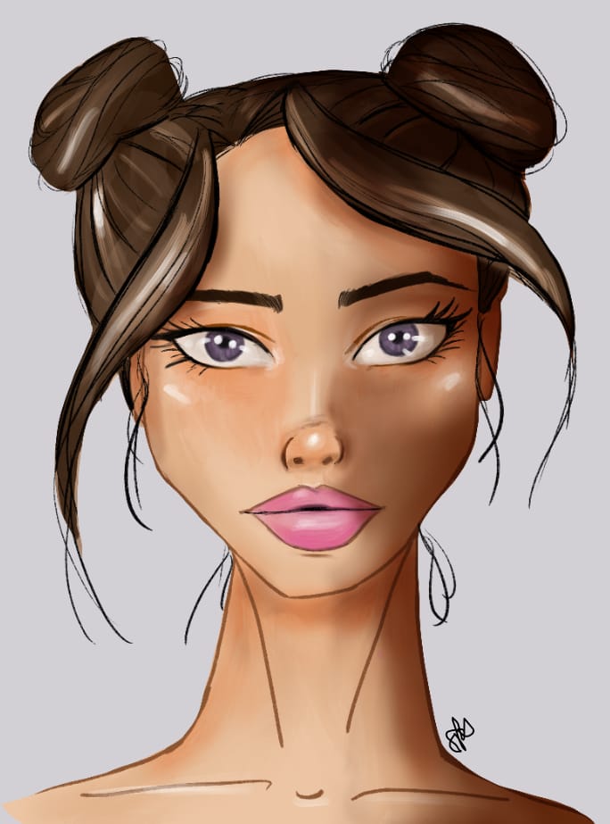 Procreate Girl | Skillshare Student Project