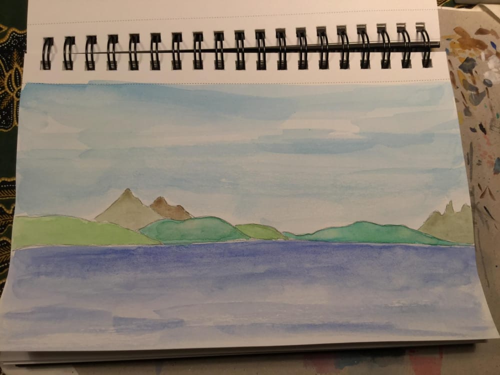 Gradient wash | Skillshare Student Project