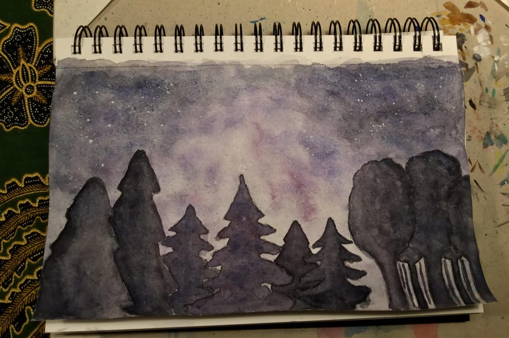 Gradient wash | Skillshare Student Project