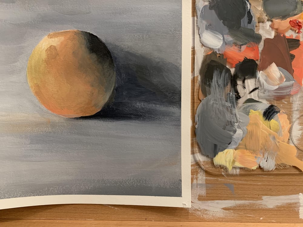 Orange shadow | Skillshare Student Project