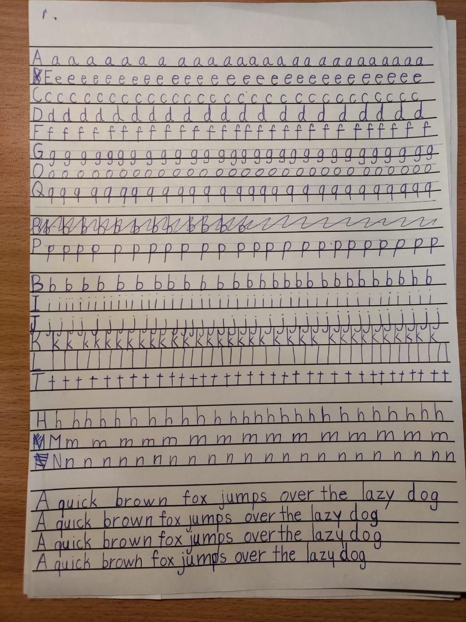 Improve my handwriting | Skillshare Student Project