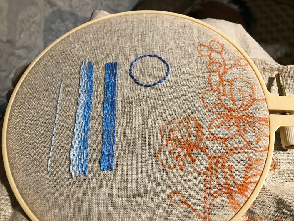 Contemporary Hand Embroidery 101 | Skillshare Student Project