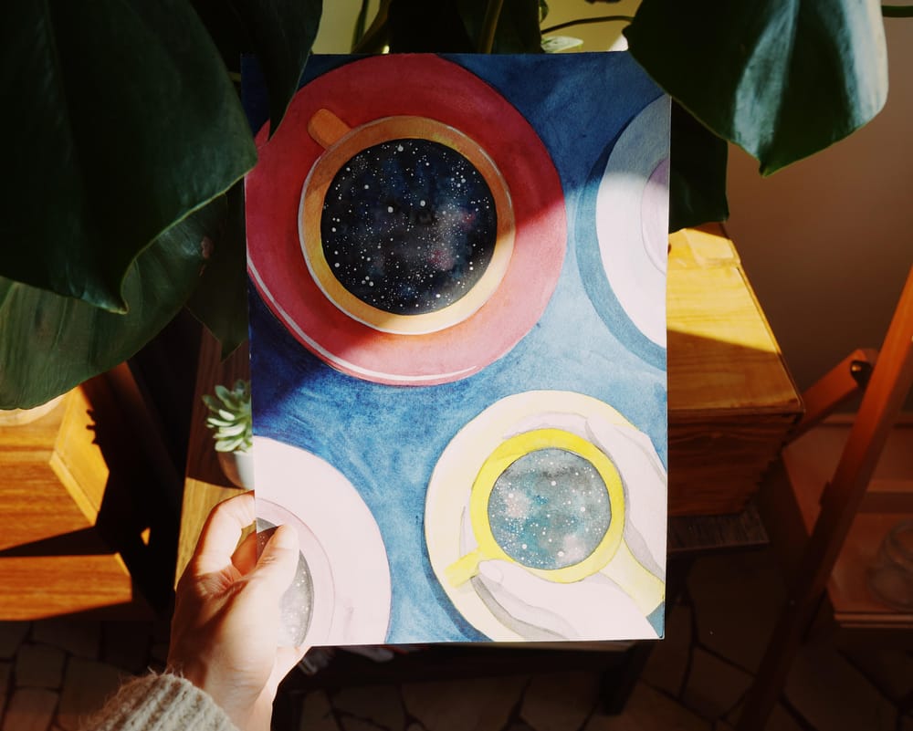 Space Coffee | Skillshare Student Project