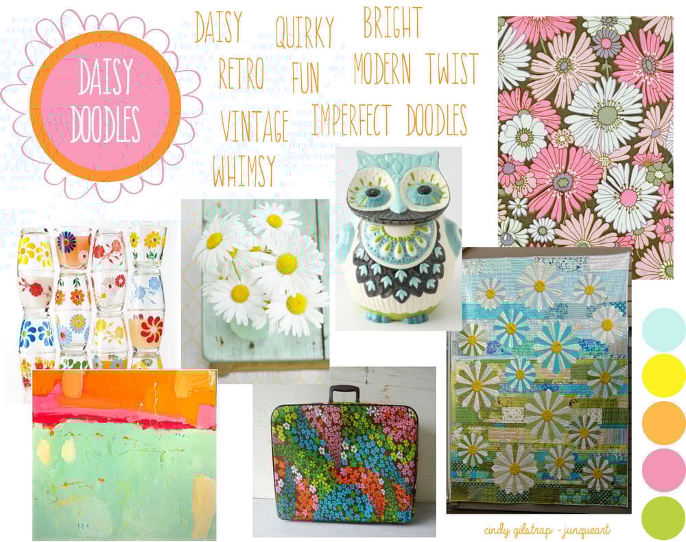 Daisy Doodles - Pattern Design 1 Workshop Project | Skillshare Student Project