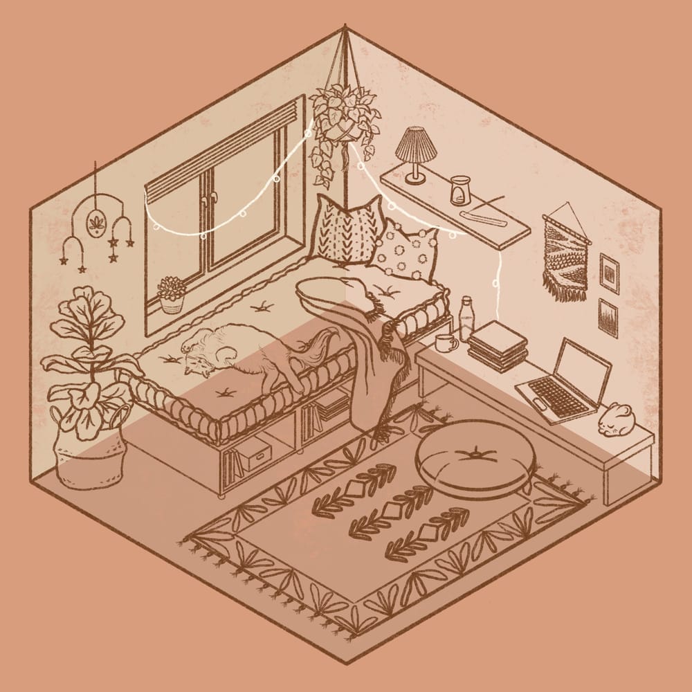 Isometric Room | Skillshare Student Project