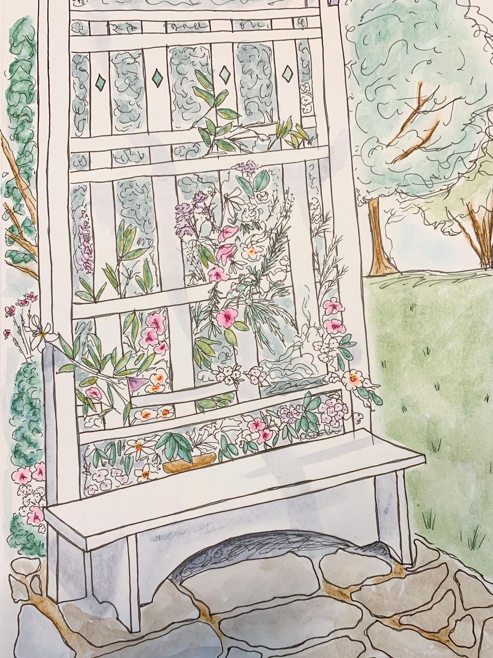 Urban Sketch - Alley and Intersection | Skillshare Student Project