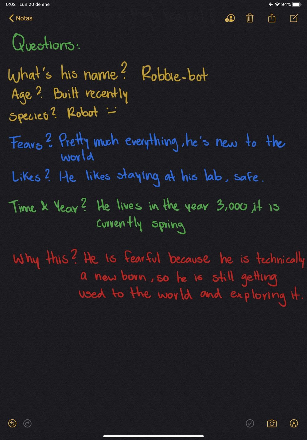 Robbie-bot | Skillshare Student Project