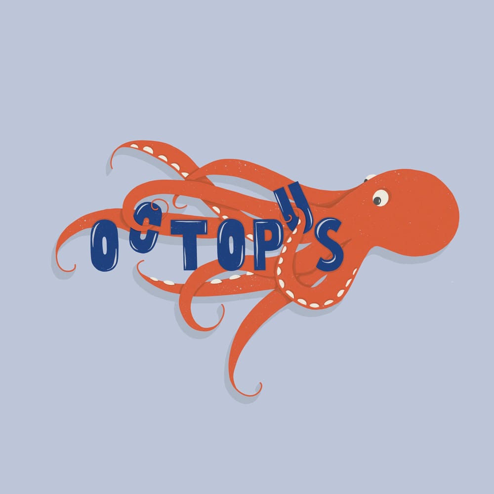 Octopus Lettering | Skillshare Student Project