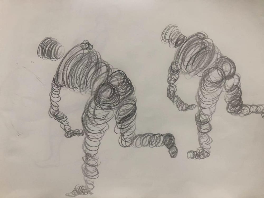 Experimental drawing for gestures | Skillshare Student Project