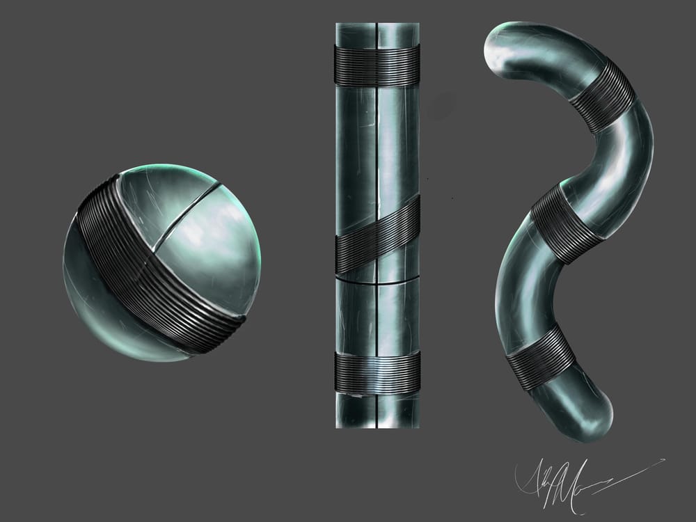 Metal Rendering and Detailing | Skillshare Student Project