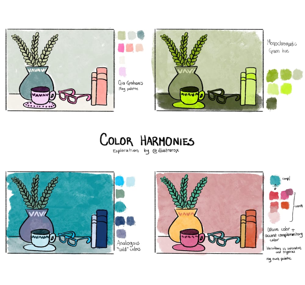 Exploring colors | Skillshare Student Project