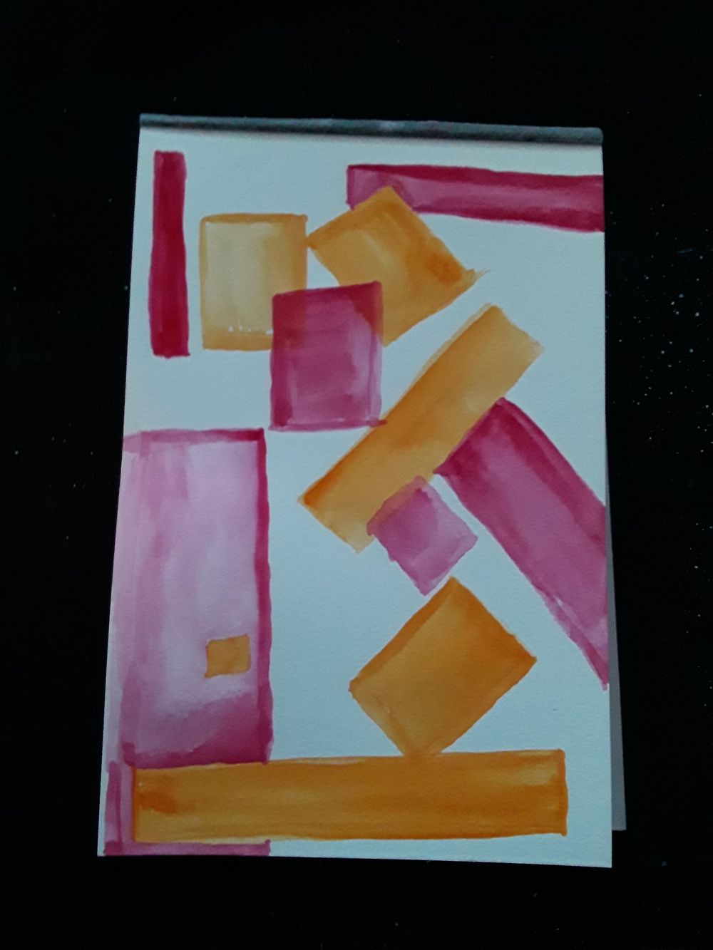 Watercolor abstracts | Skillshare Student Project