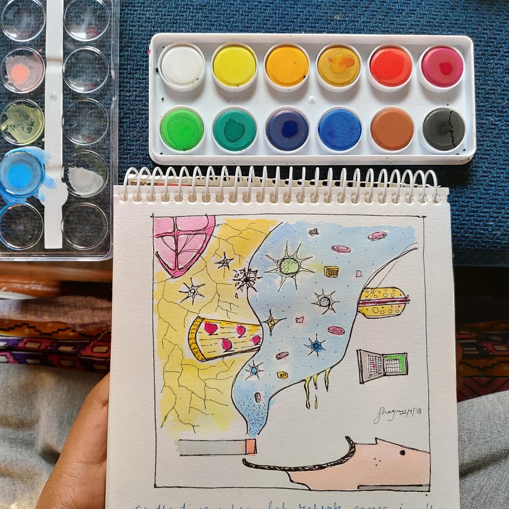 Sketchbook journal | Skillshare Student Project