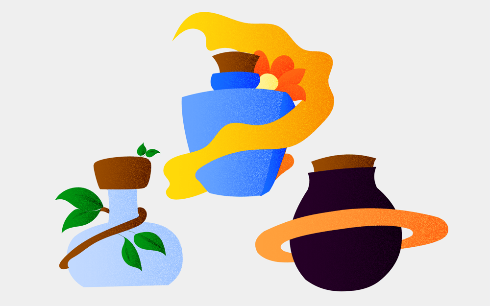 Magic Potions Illustration | Skillshare Student Project