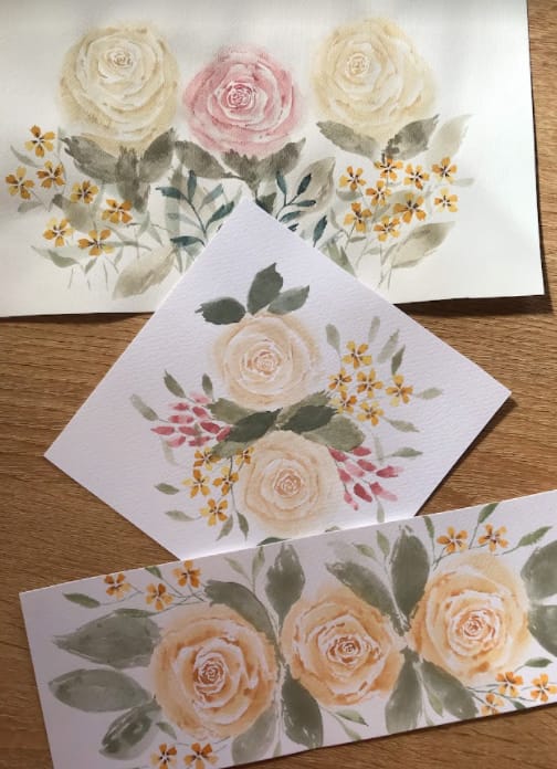 Practice Vintage Roses | Skillshare Student Project