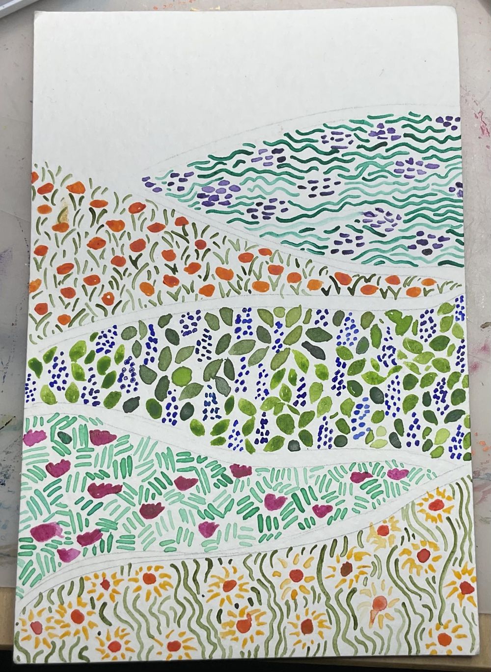 Landscape Doodles | Skillshare Student Project