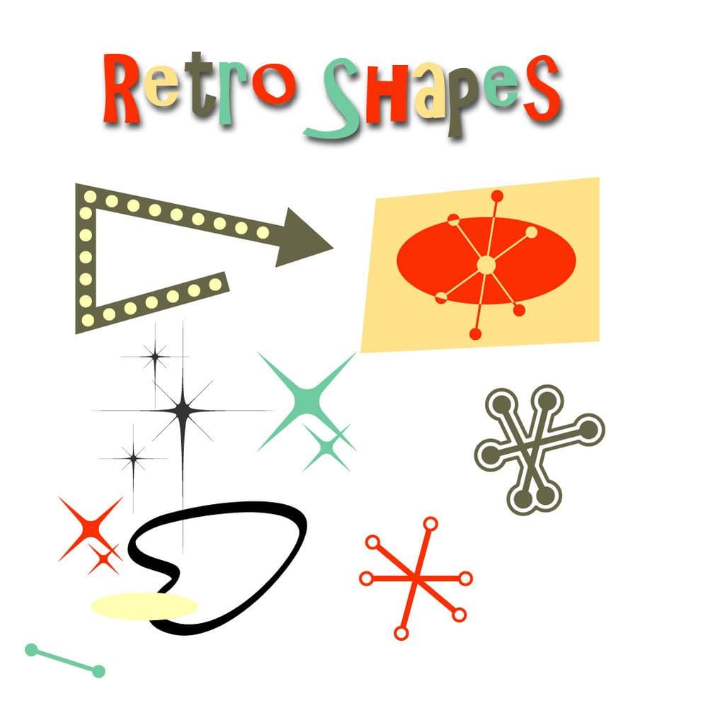 Retro Shapes | Skillshare Student Project