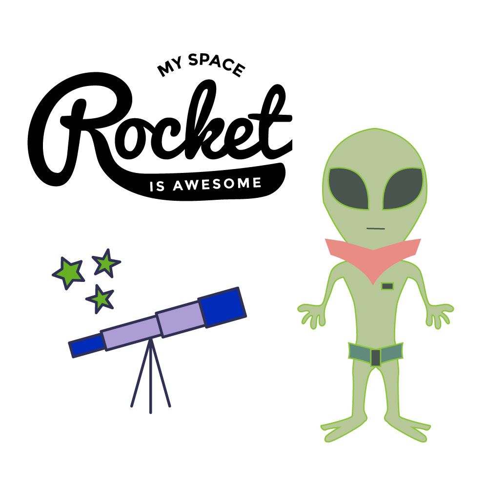 Space Rocket | Skillshare Student Project