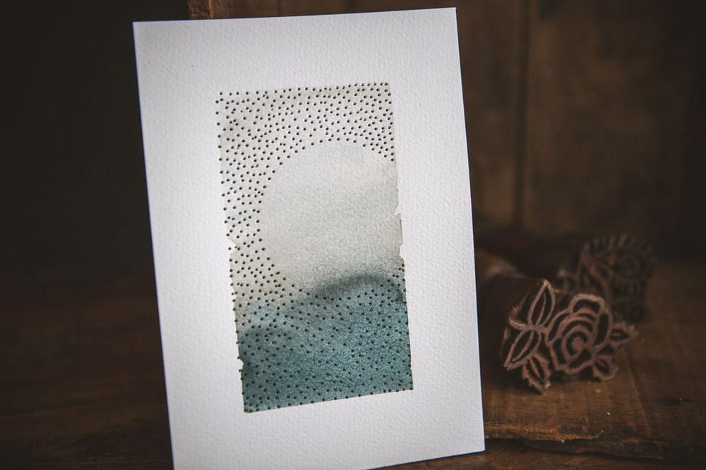 Pin Prick Art - Create Enchanting Landscapes With Unexpected Pin Prick ...