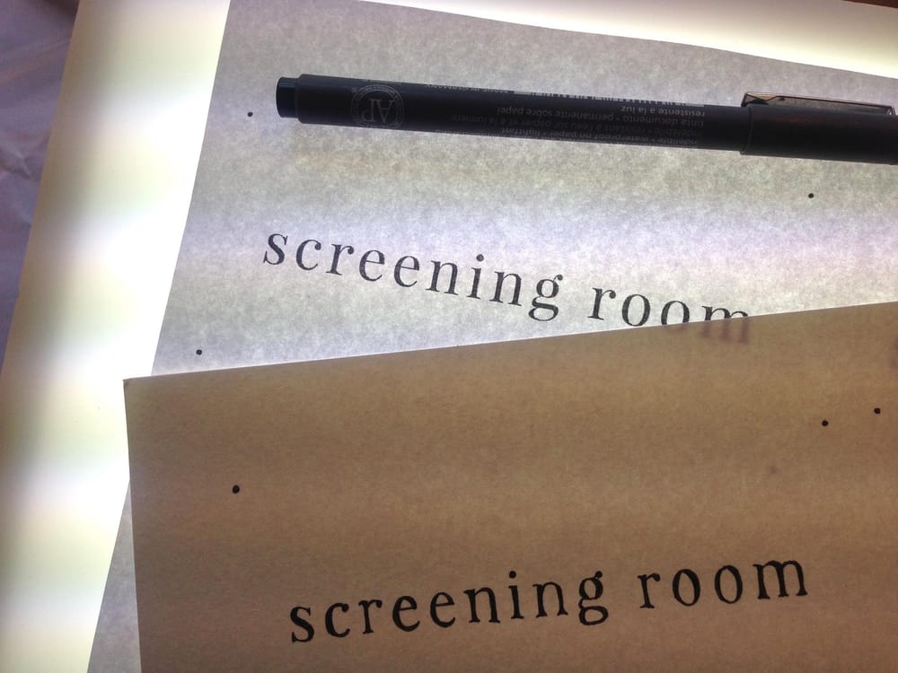 Screening Room page header | Skillshare Student Project