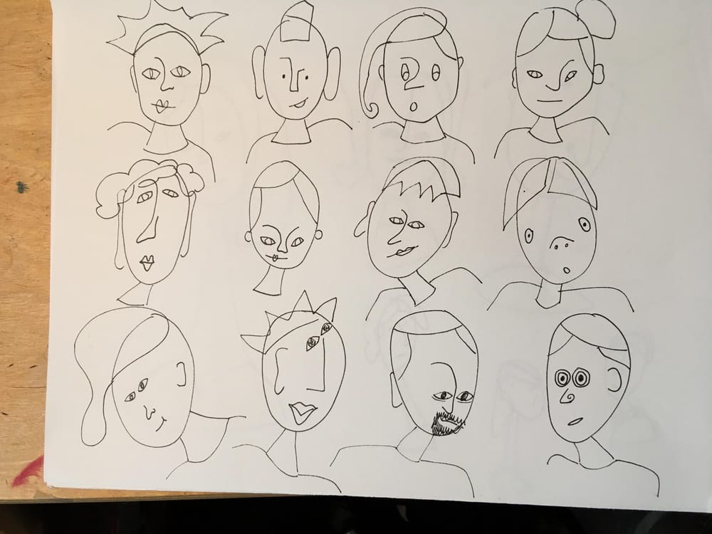 sad faces | Skillshare Student Project