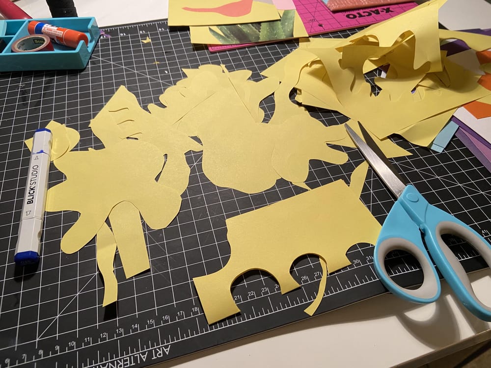 Paper Cutout Fun! | Skillshare Student Project