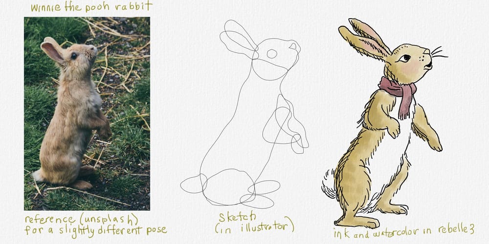 storybook rabbits | Skillshare Student Project