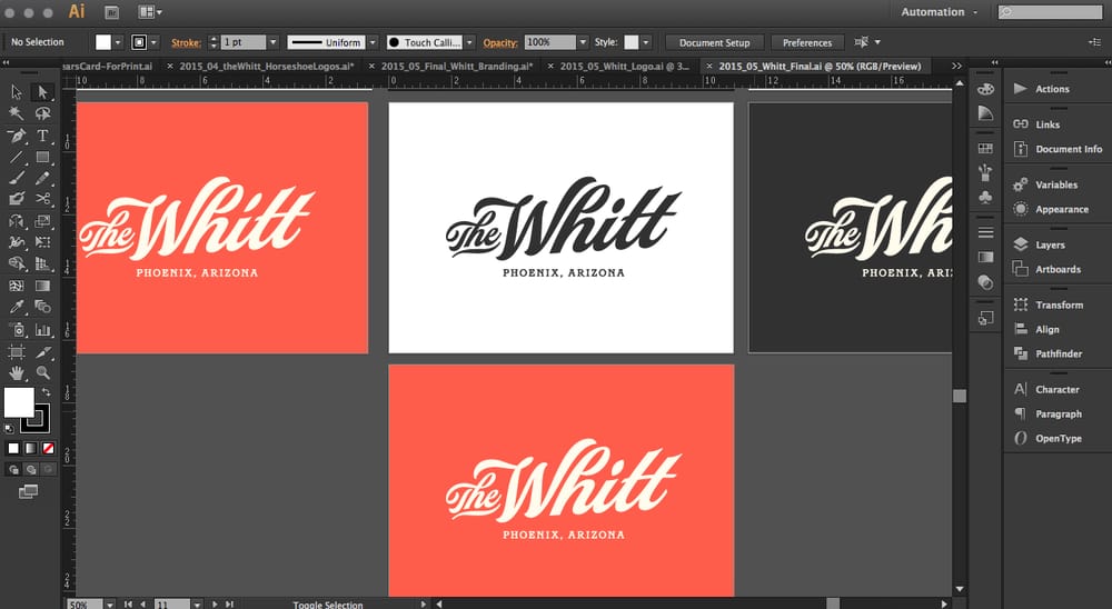 The Whitt Logotype | Skillshare Student Project