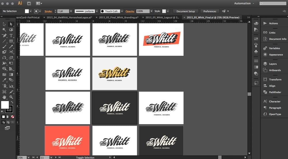 The Whitt Logotype | Skillshare Student Project
