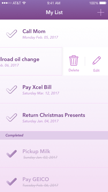 Check List | Skillshare Student Project