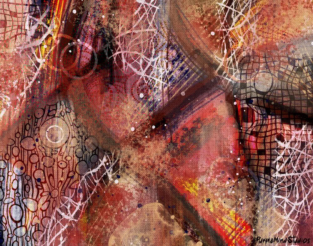 4 Versions - My Abstract Art | Skillshare Student Project