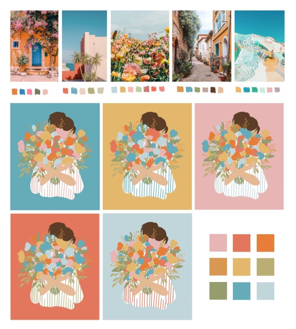 Color palettes | Skillshare Student Project