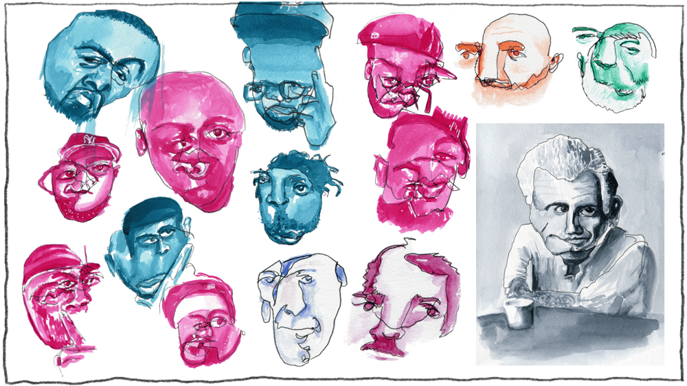 Blind Contour Illustrations! | Skillshare Student Project