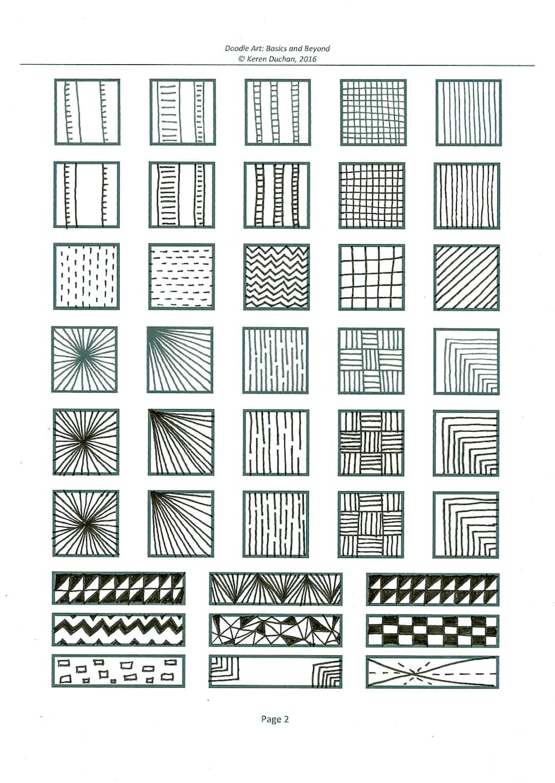 doodles: basic patterns and textures | Skillshare Student Project